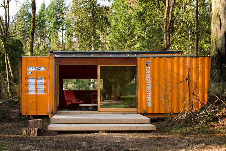 Turn a Shipping Container into an Artist Room — Super Cubes