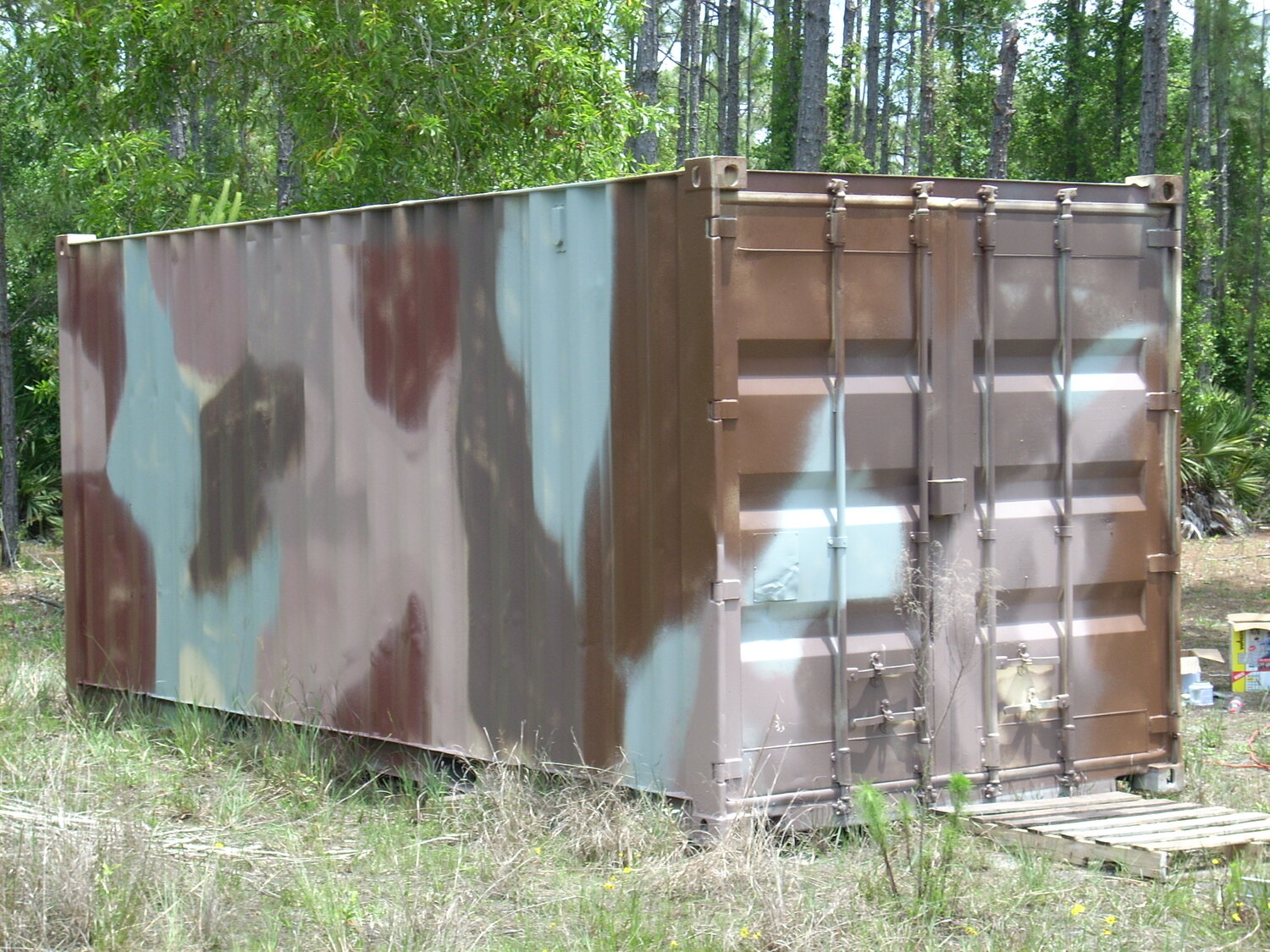20 foot 40 foot Shipping Containers become hunting cabins — Super Cubes