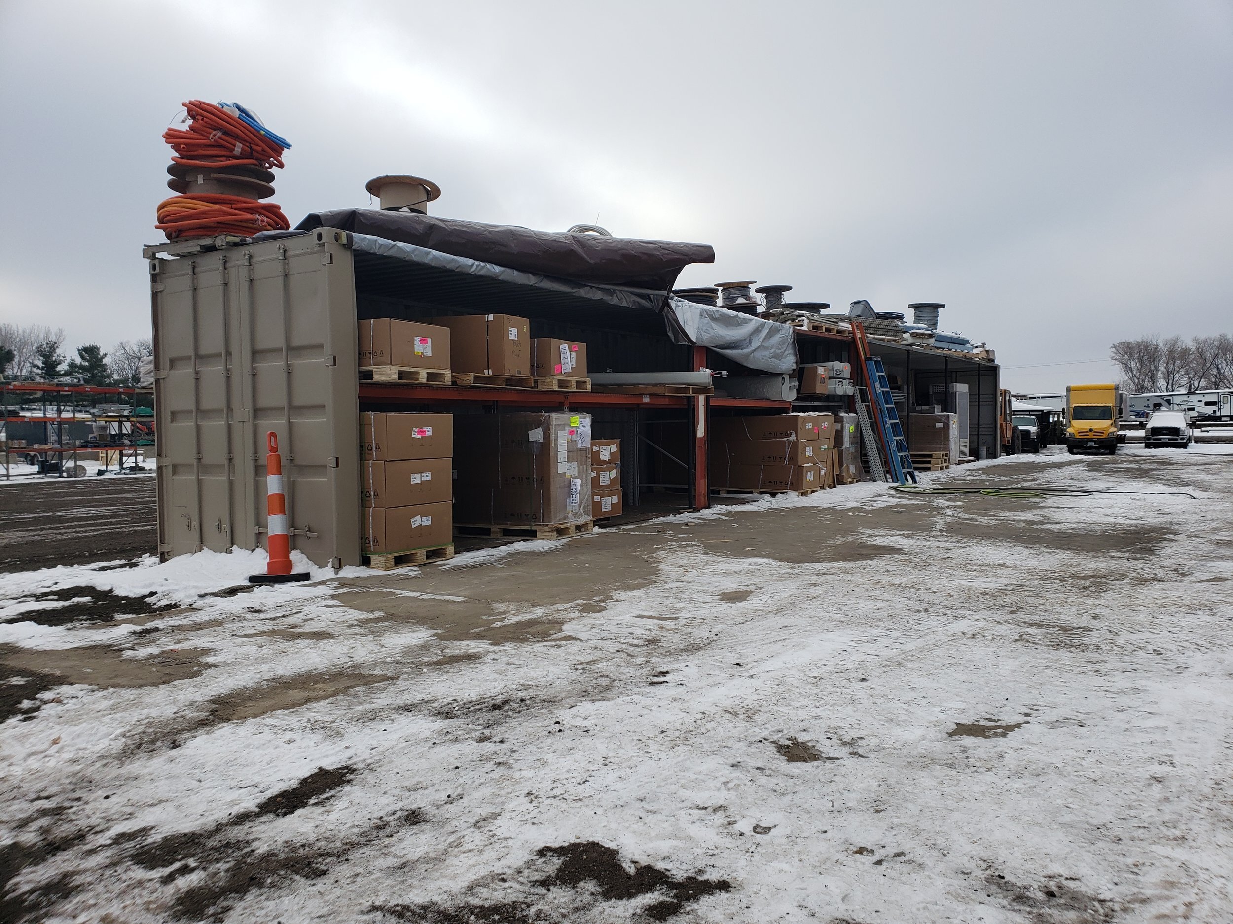 Double-decker Containers Add Extra Warehouse Space — Super Cubes