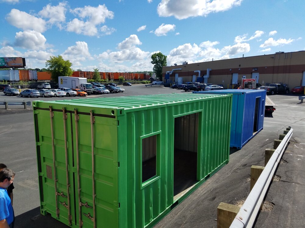 2 At A Time: Delivering Two 20' Containers On One Truck — Super Cubes